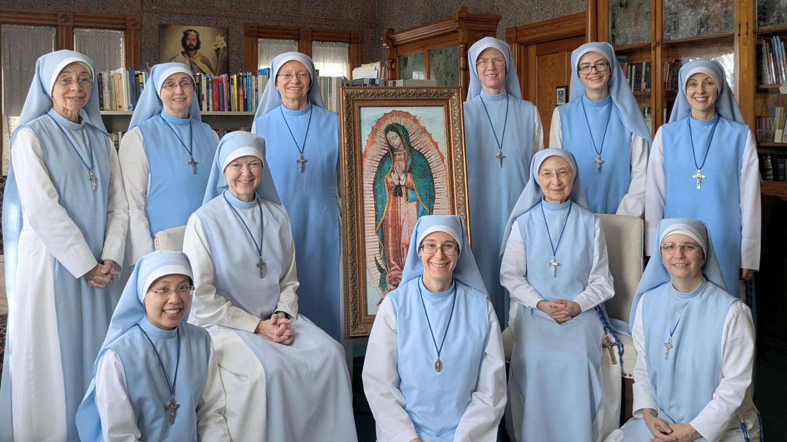 Reception of the Blue Veil